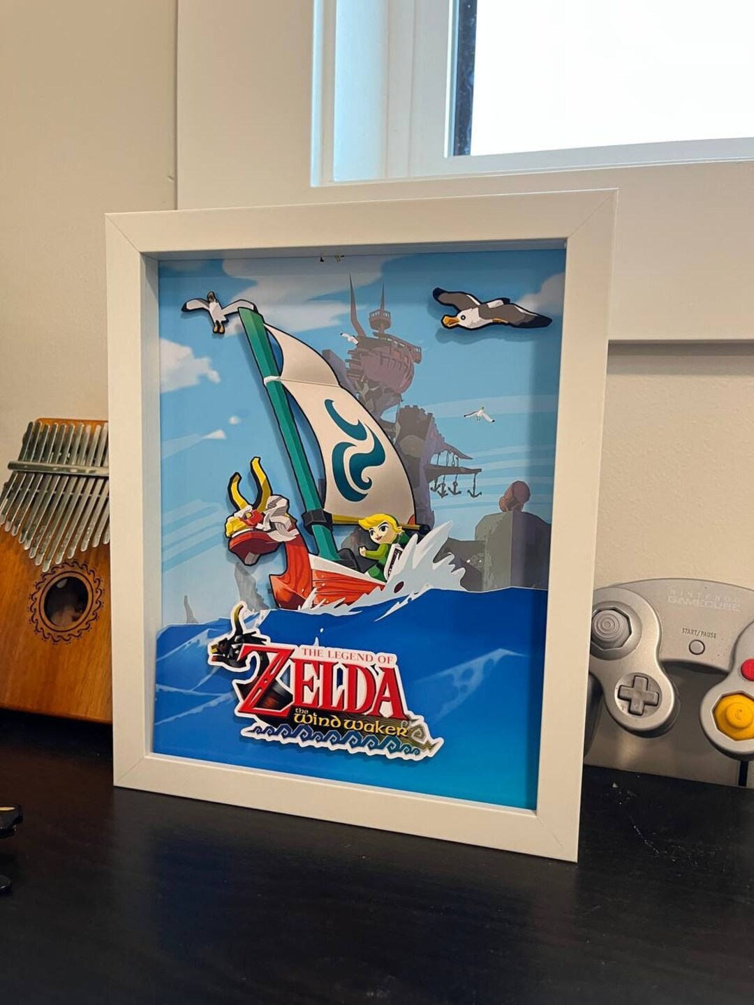 Loz: the Wind Waker 3D Shadowbox - Etsy