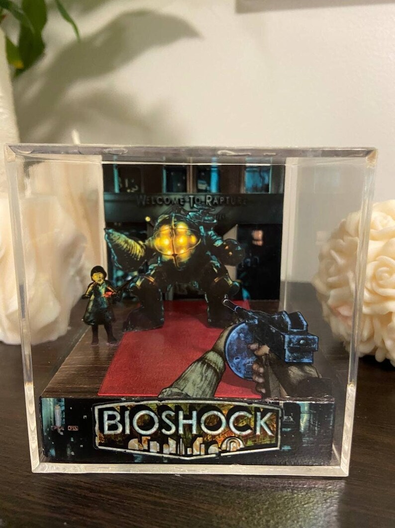Bioshock 3D Diorama Cube - Etsy