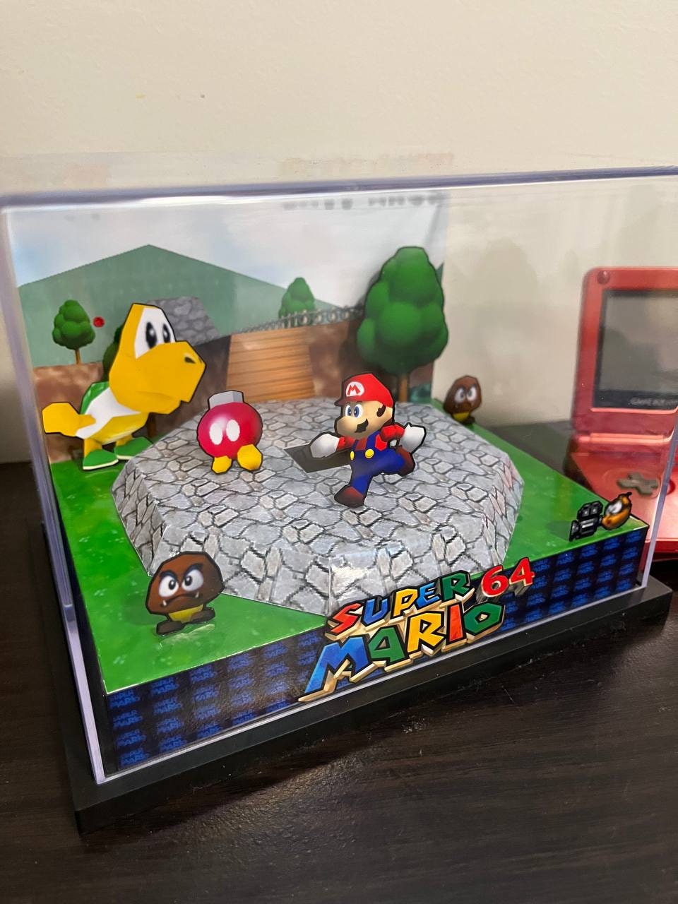 Super Mario 64: Large 3D Diorama 7.5x5.5x5 - Etsy