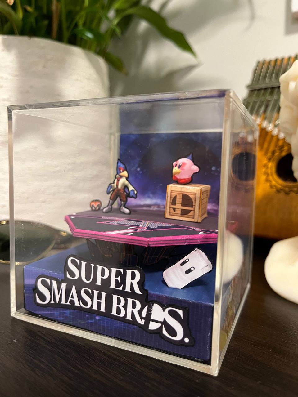 SSBM Final Destination Melee Diorama Cube - Etsy