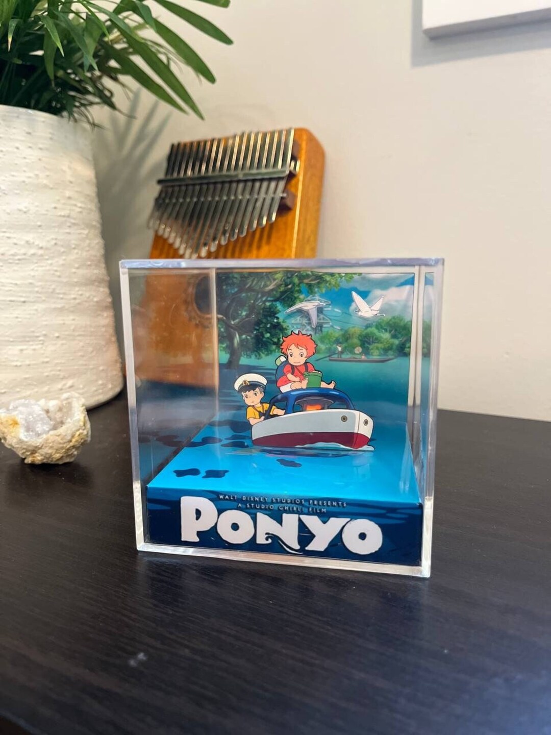 Ponyo: Boat Scene 3D Diorama Cube - Etsy Australia