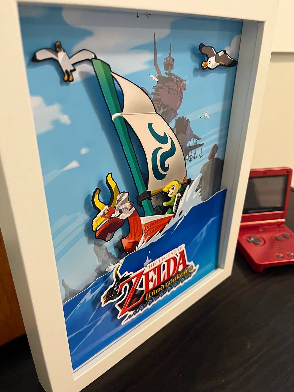 Loz: the Wind Waker 3D Shadowbox - Etsy
