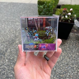 SA2B Dry Lagoon Rouge 3D Diorama Cube - Etsy UK