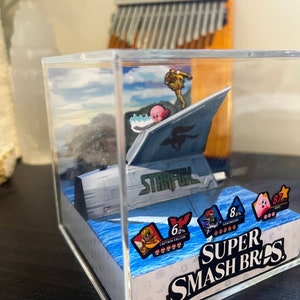 Super Smash Bros Ultimate corneria 3D Diorama Cube. Choose - Etsy