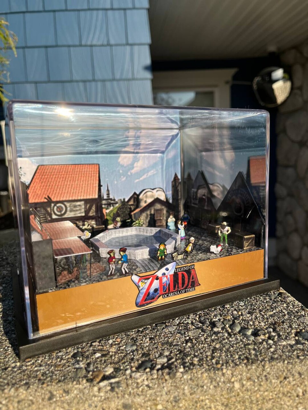 Ocarina of Time: Market Diorama 7.5x5.5x5 - Etsy