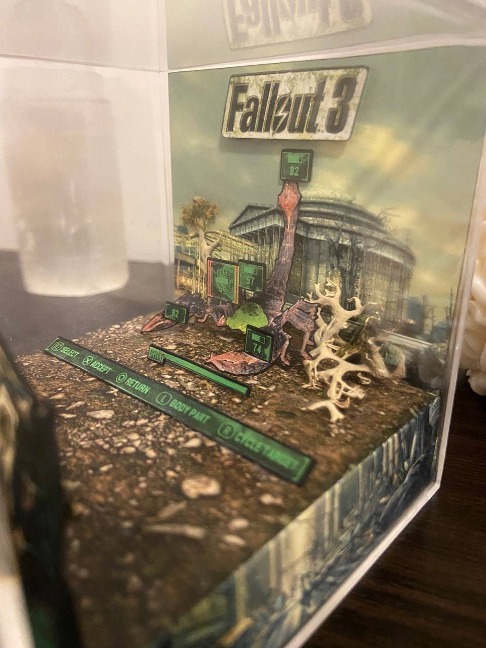 Fallout 3 Diorama Cube - Etsy
