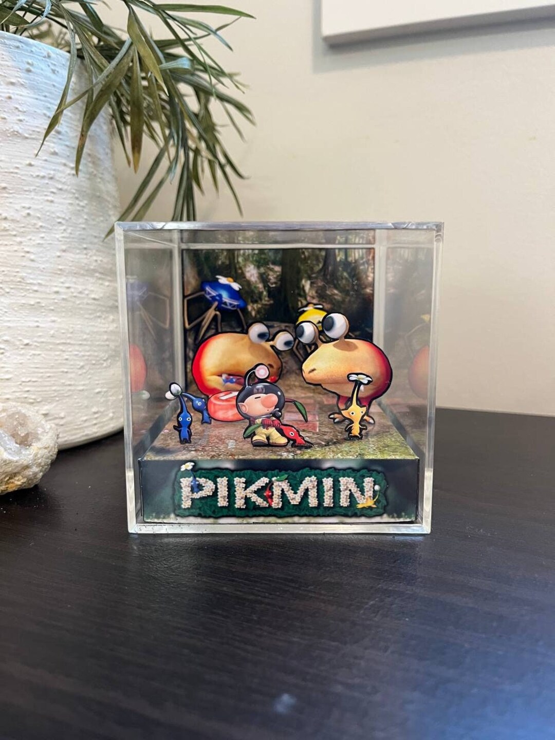 Pikmin 3D Diorama Cube - Etsy