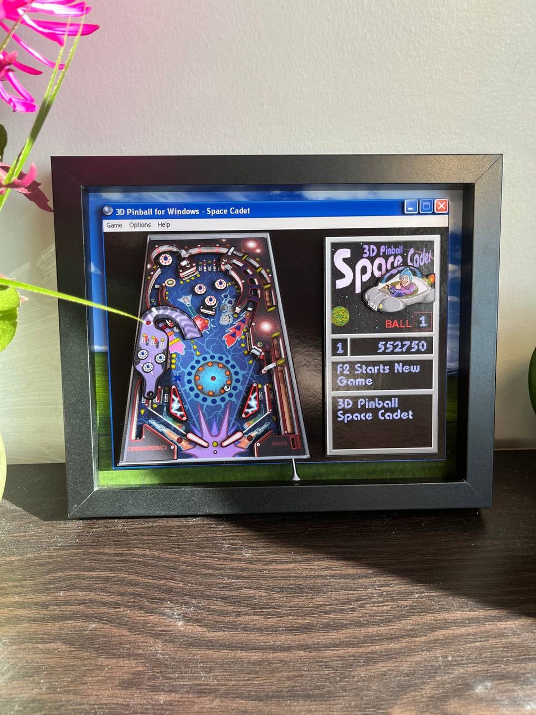 Full Tilt! Pinball: Space Cadet | 3D Shadowbox (8"x10") - Etsy