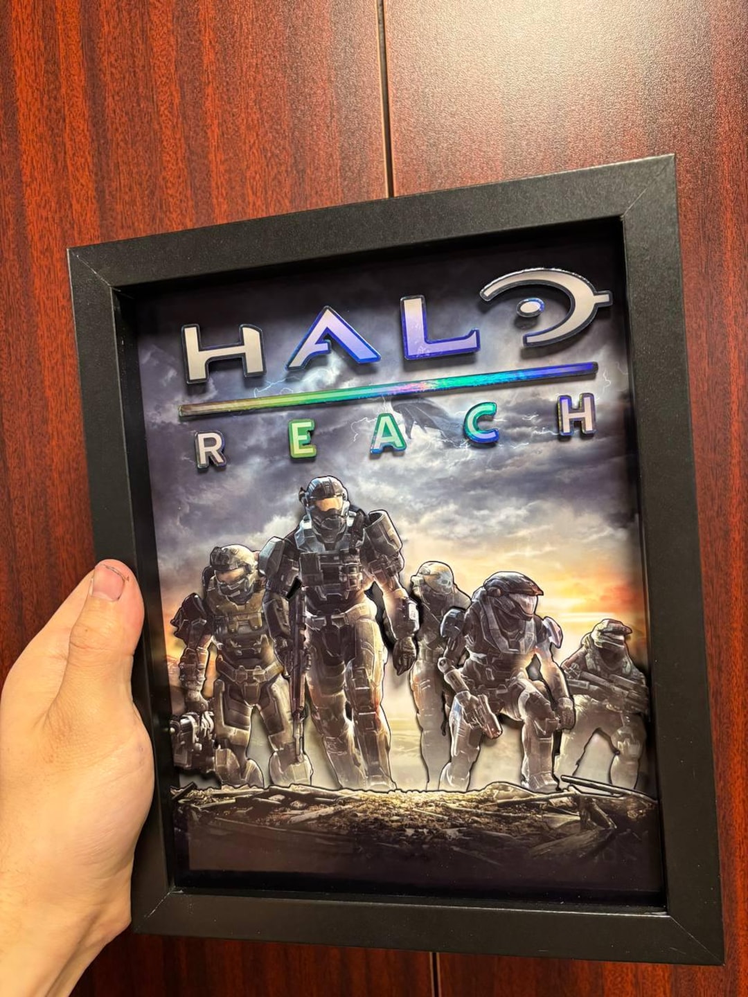 Halo REACH | Cover Art | Shadow Box (8"x10") - Etsy
