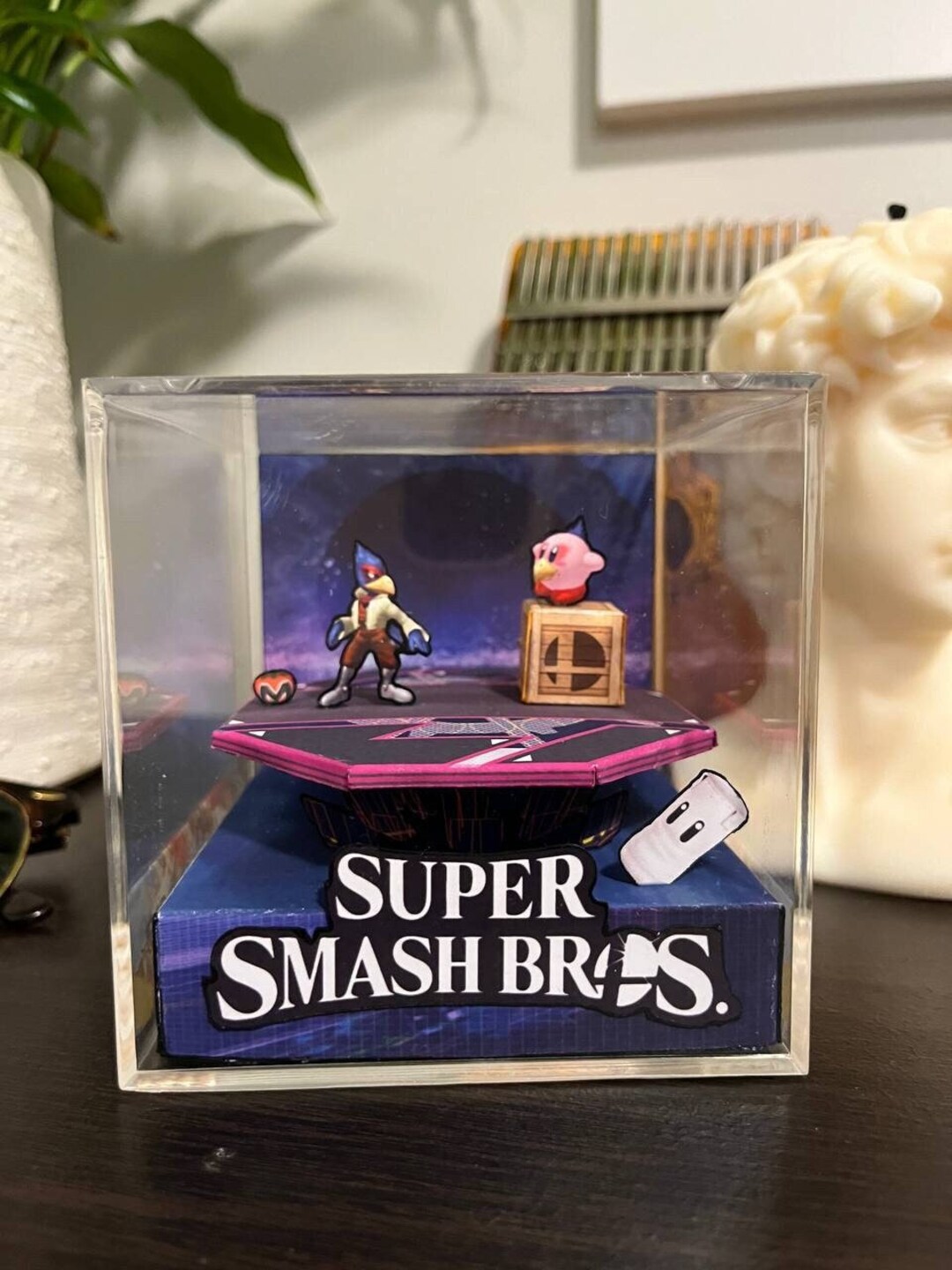 SSBM Final Destination Melee Diorama Cube - Etsy