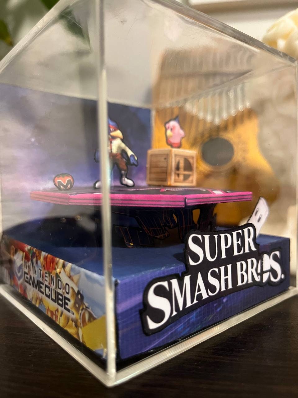 SSBM Final Destination Melee Diorama Cube - Etsy
