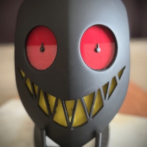 Alastor Expression Mask Hazbin Hotel - Etsy