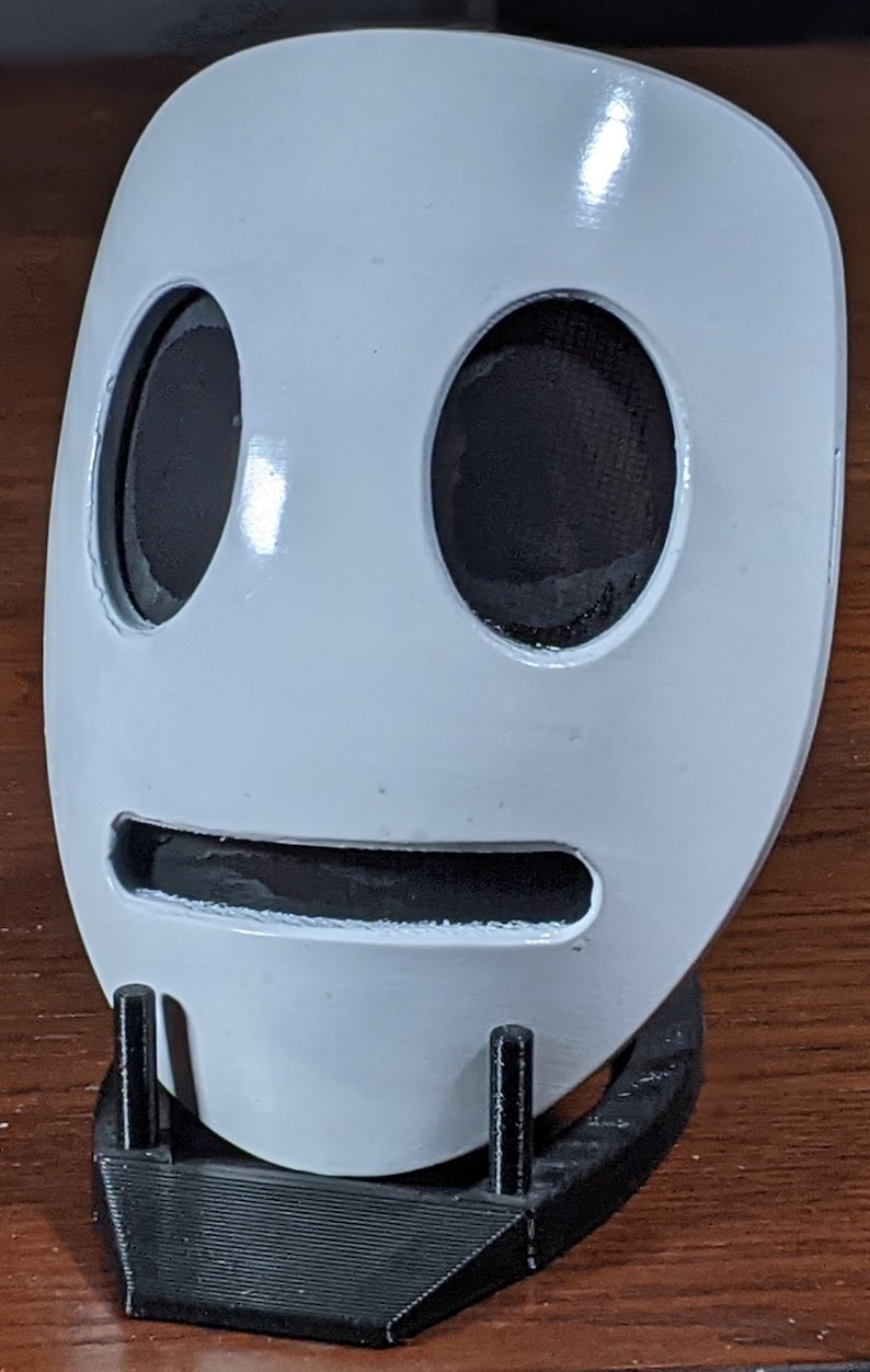 3D Printed Expression Masks smile Frown Emotionless - Etsy