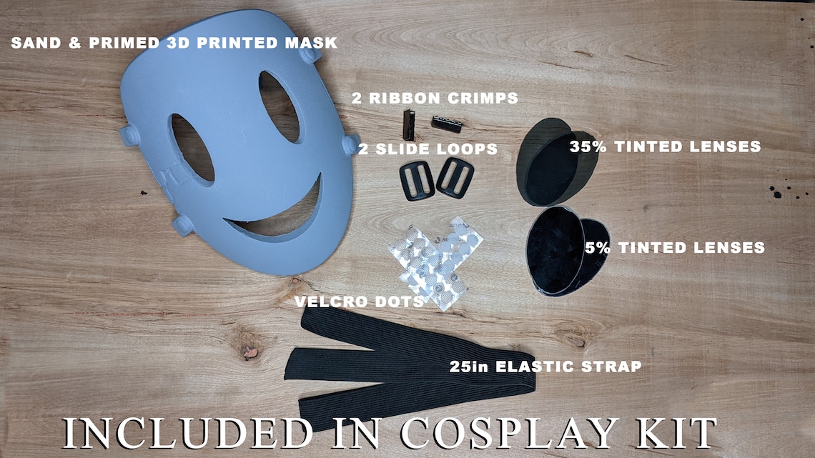 High-rise Invasion Inspired 3D Printed Cosplay Masks and Kit - Etsy