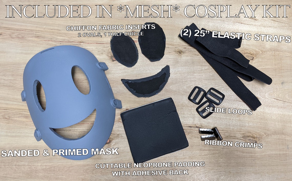 High-rise Invasion Inspired 3D Printed Cosplay Masks and Kit - Etsy