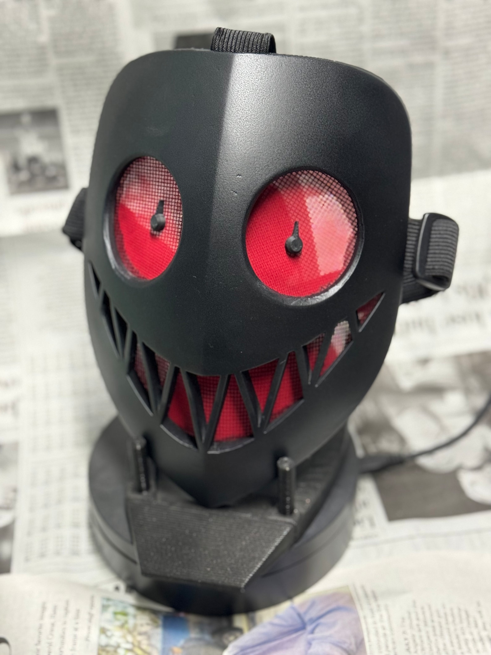 Alastor Expression Mask Hazbin Hotel - Etsy