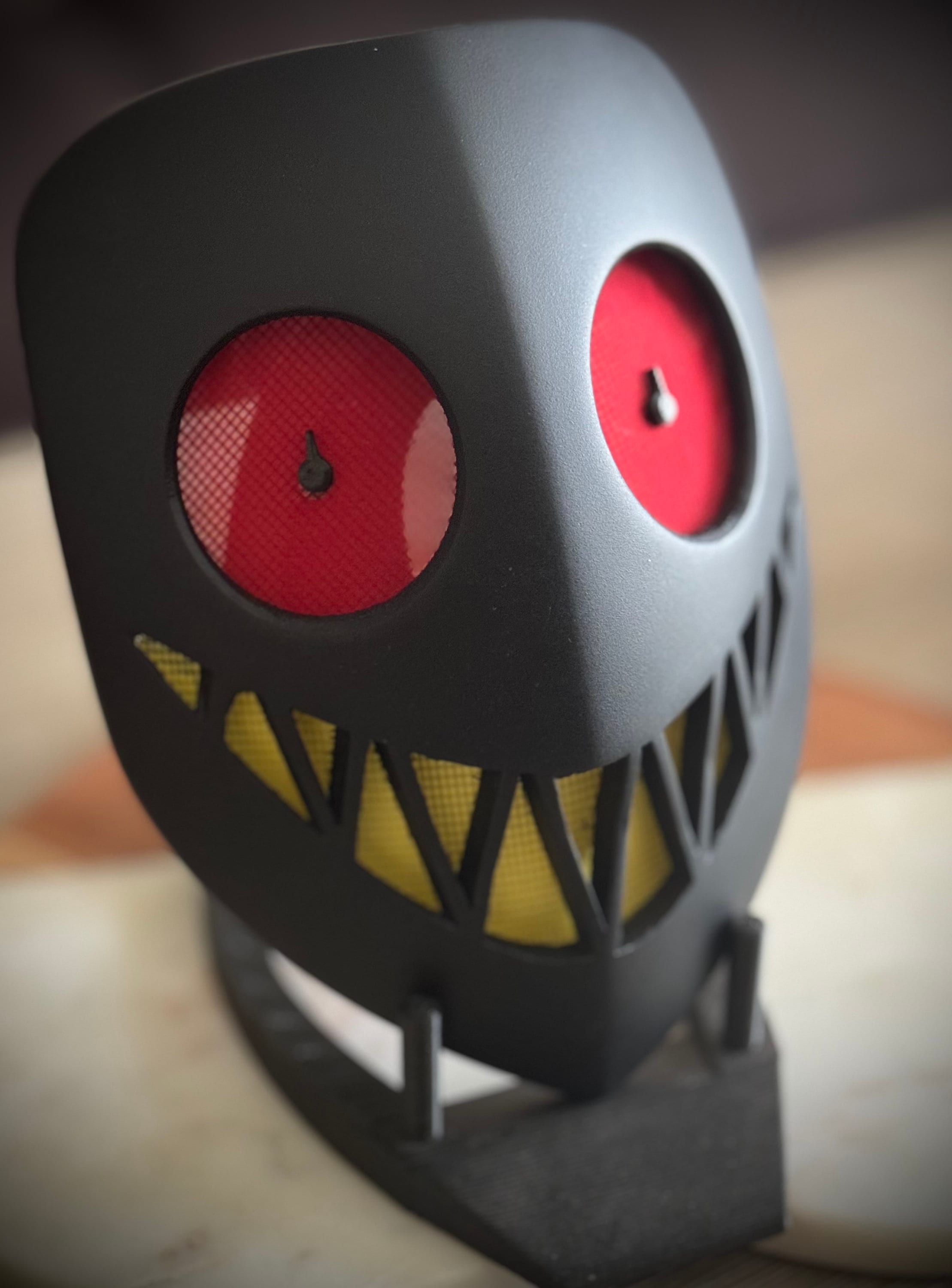 Alastor Expression Mask Hazbin Hotel - Etsy