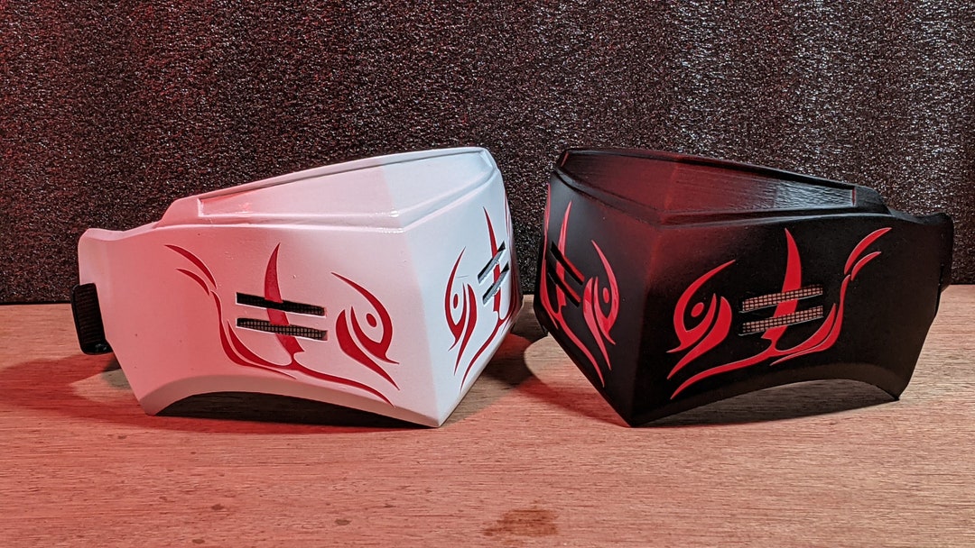 Adam Torus White Fang Inspired 3D Printed Cosplay Mask From RWBY - Etsy