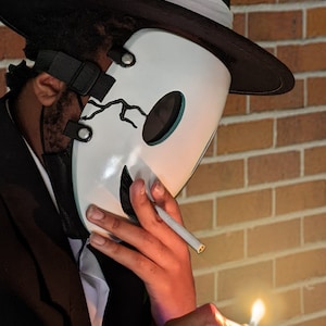 High-rise Invasion Inspired 3D Printed Cosplay Masks and Kit- Sniper ...