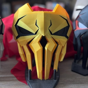 Punisher 2099 Mask Marvel Rivals Inspired - Etsy