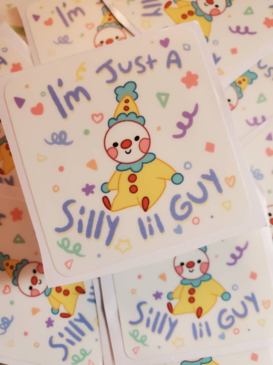 Im a Silly Lil Guy Die Cut Vinyl Sticker - Etsy