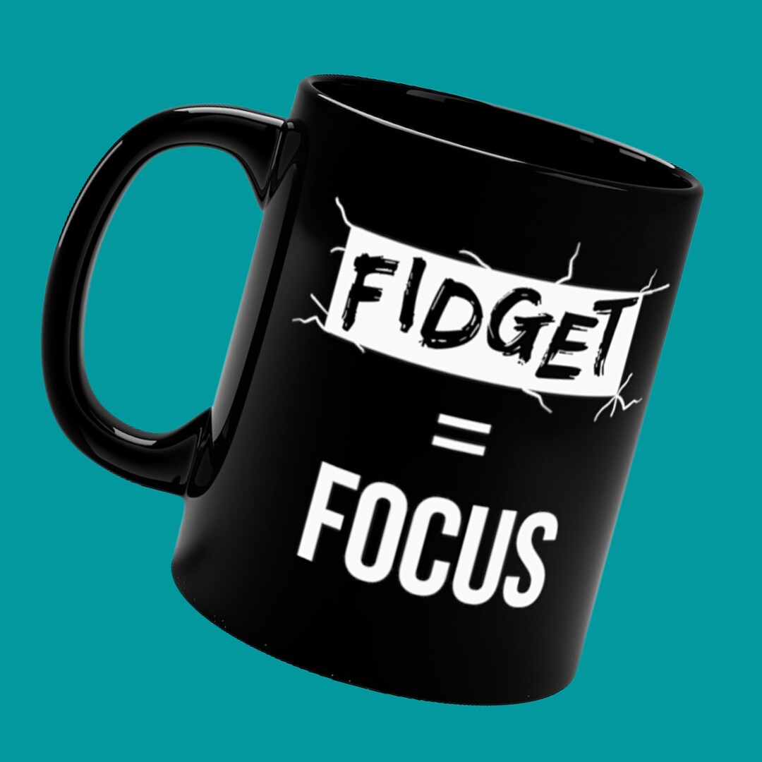 ADHD Mug ADD Coffee Mugs for Hyperactive Coffee Cup Neurodivergent Fun ...