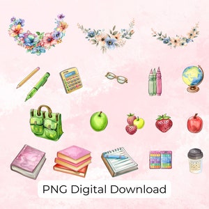 Teacher Clipart Bundle for Appreciation Gift Creation for a Best ...