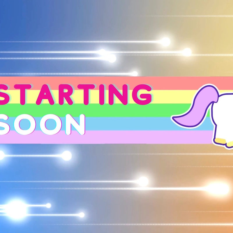 Stream Starting Soon - Etsy