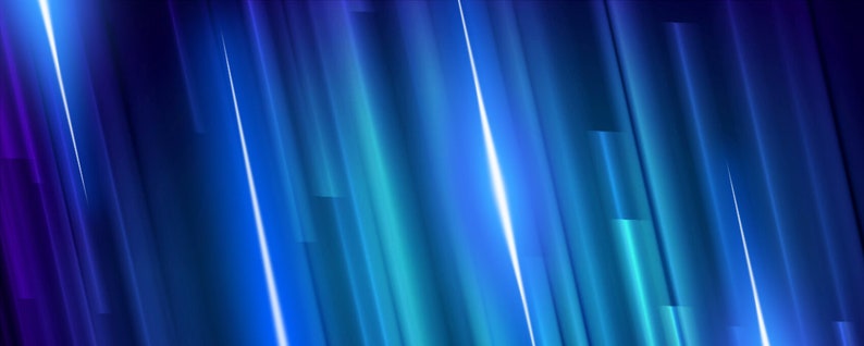 Twitch Profile Banner Blue Neon Geometric Pattern, Neon Profile Banner ...