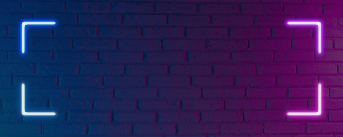Twitch Profile Banner Neon Brick Background, Cyberpunk Twitch ...
