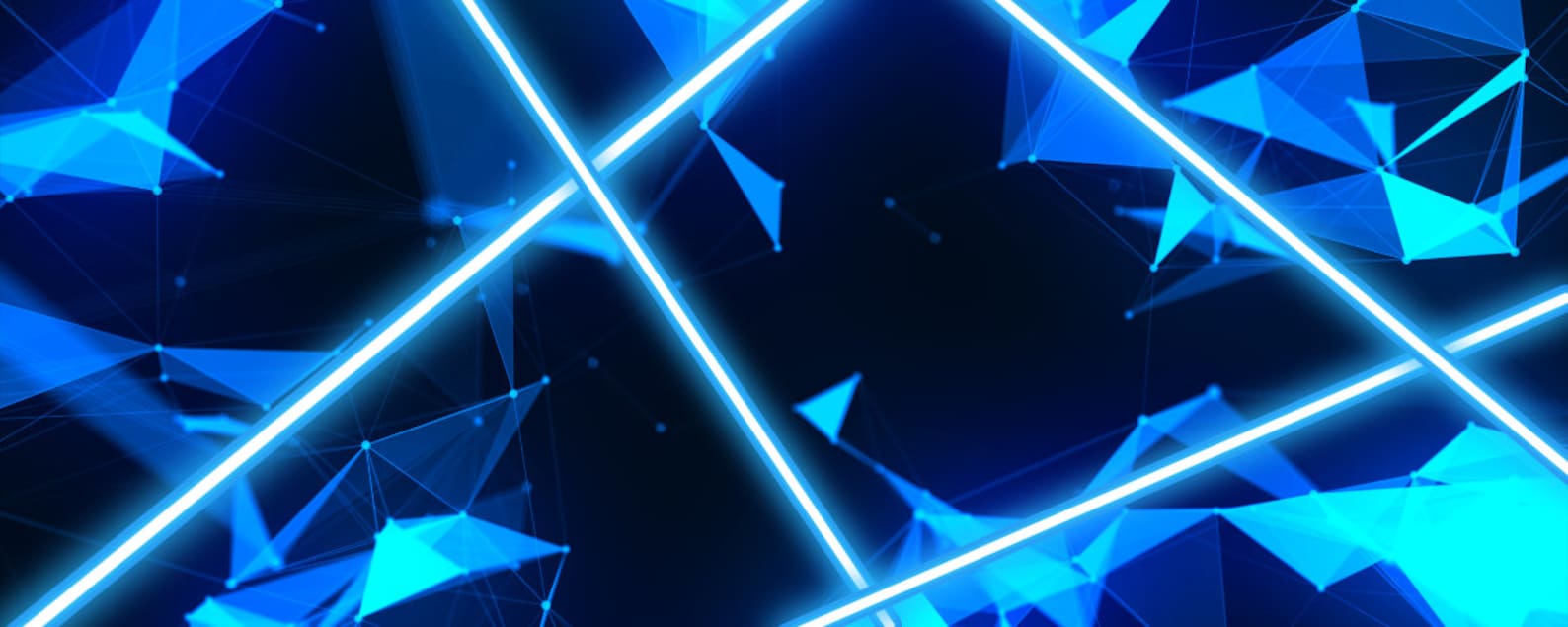 Twitch Profile Banner Futuristic Geometric Background, Sci-fi Twitch ...