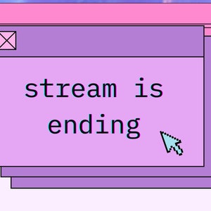 4 Retro Computer Screen Pink Twitch Backgrounds, Aesthetic Twitch ...