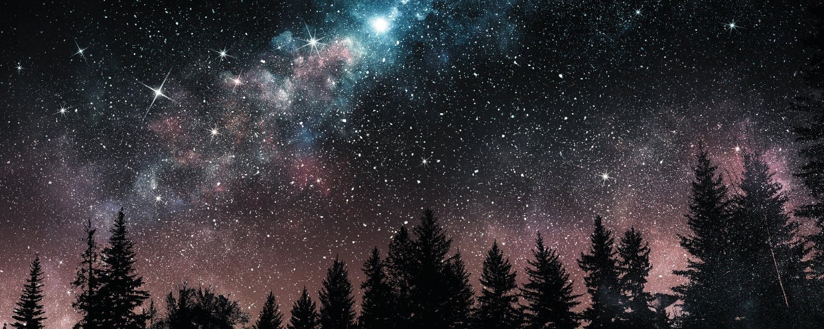 Twitch Profile Banner Night Sky, Outer Space Twitch Theme, Pretty ...