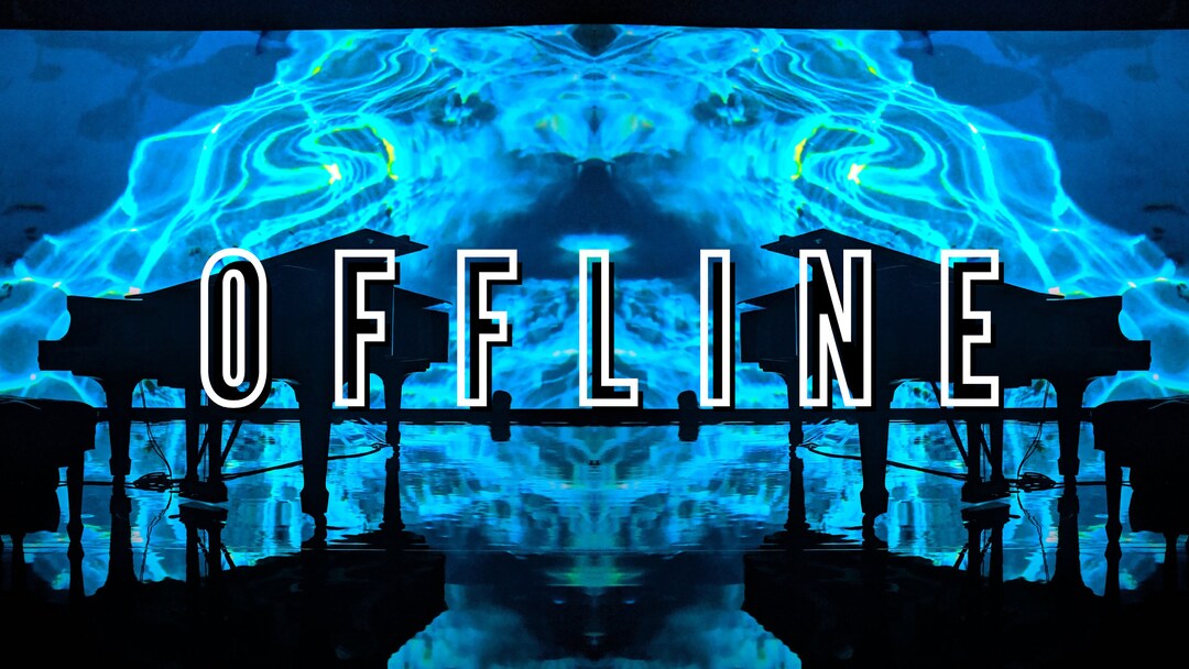 Twitch Offline Banner Piano Art Installation, Twitch Offline Screen ...
