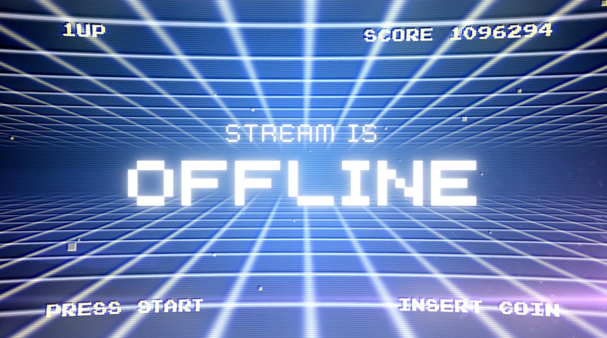 Animated Twitch Offline Screen 8-bit Retro Video Game, Stream is ...