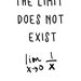 The Limit Does Not Exist | Math Poster | Math Classroom |math Teacher ...