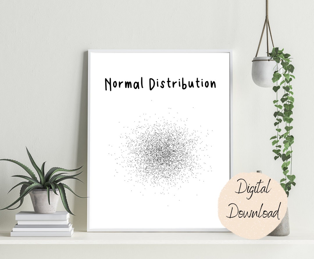 Probability Distribution |normal Distribution| Math Statistics Data ...