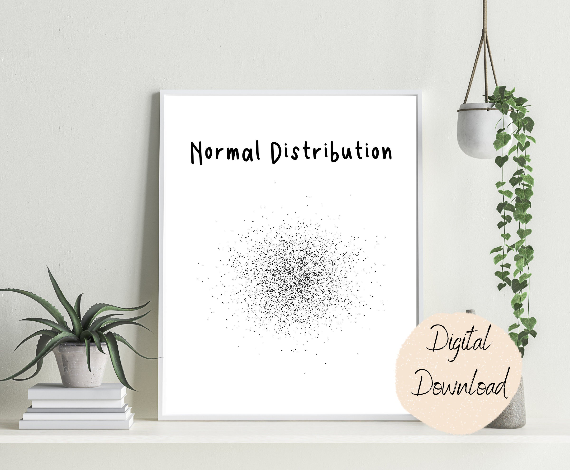 Probability Distribution |normal Distribution| Math Statistics Data ...