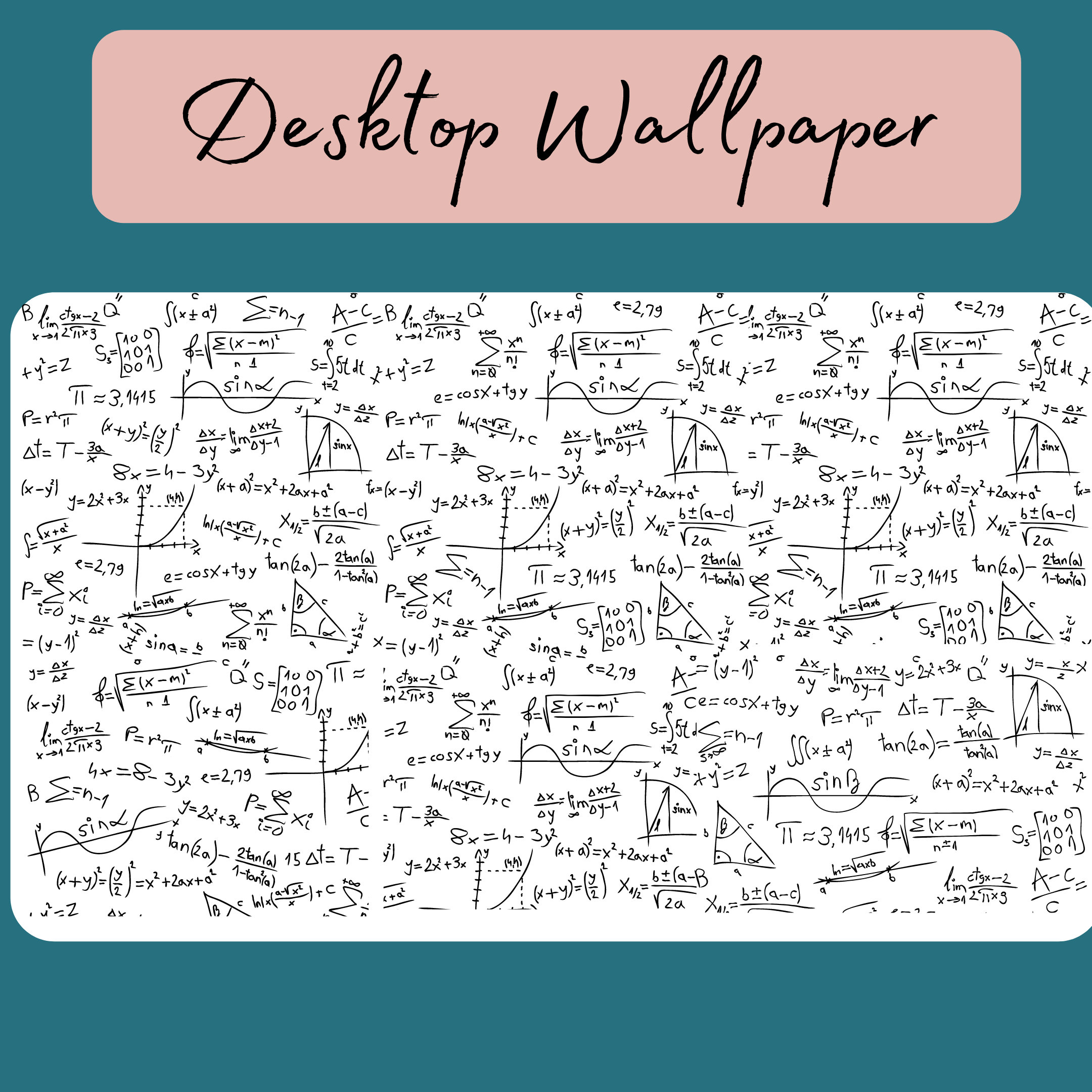 Math Desktop Backgrounds