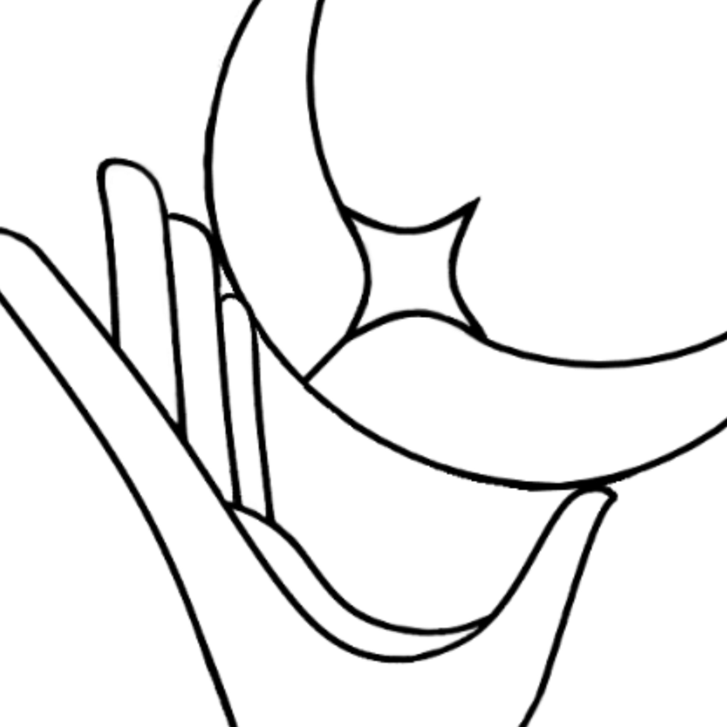 Celestial Hand Stained Glass Template INSTANT Digital Download ...