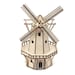 Mini Windmill, Wooden Windmill Model, Windmill Kit, Decorative Windmill ...