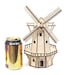 Mini Windmill, Wooden Windmill Model, Windmill Kit, Decorative Windmill ...