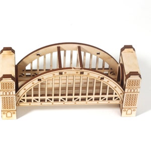 Arched Wooden Bridge, Bridge Kit , Miniature Wooden Bridge , Wooden ...
