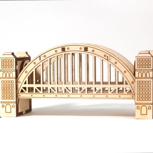 Arched Wooden Bridge, Bridge Kit , Miniature Wooden Bridge , Wooden ...