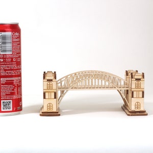 Arched Wooden Bridge, Bridge Kit , Miniature Wooden Bridge , Wooden ...