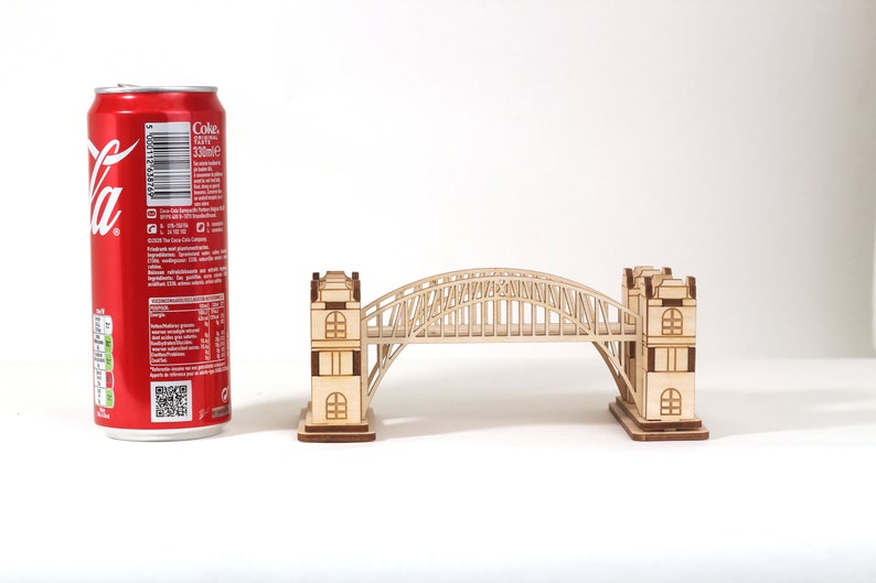 Arched Wooden Bridge, Bridge Kit , Miniature Wooden Bridge , Wooden ...