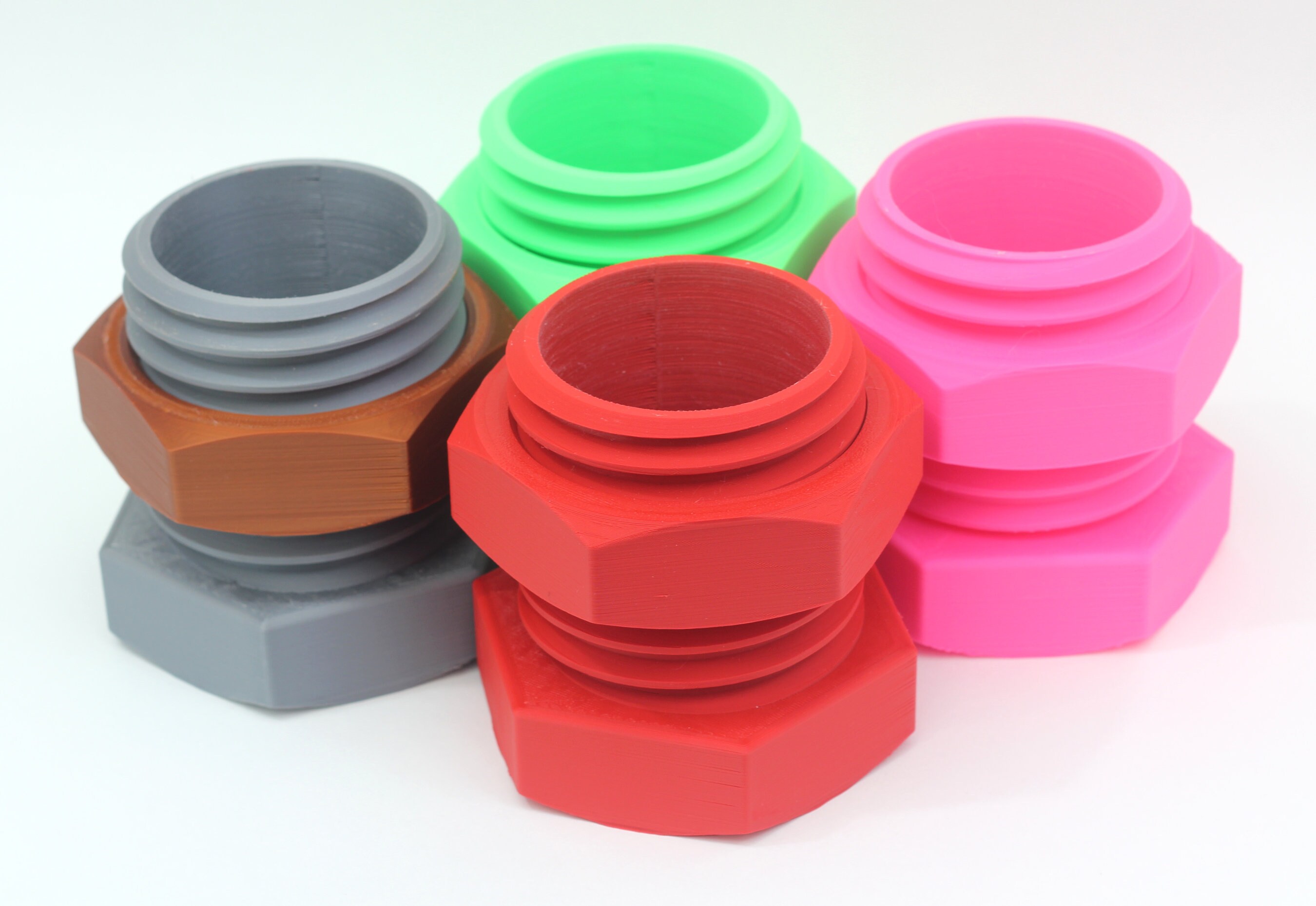 Bolt and Nut Desk Organiser, Bolt and Nut Pen Holder, Desk Organizer ...