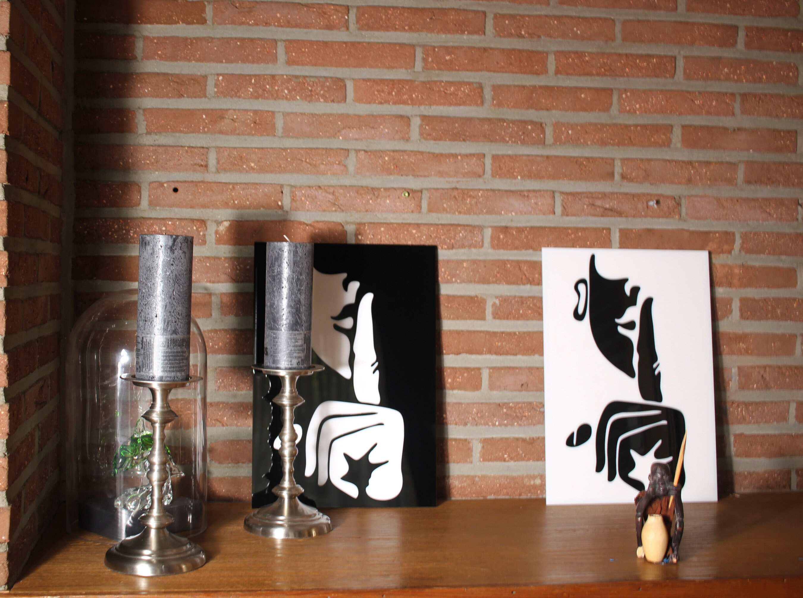 Black & White Wall Decor, Acrylic Be Quiet Sign, Shhh Be Quiet Sign ...