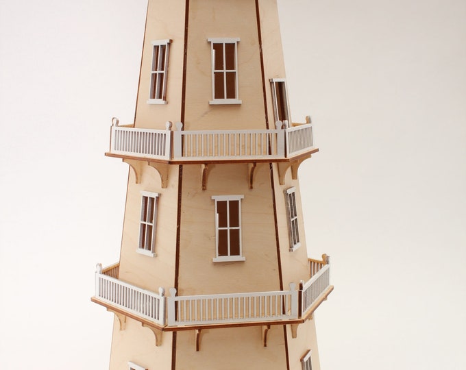Wooden Lighthouse ,decorative Indoor Lighthouse Construction Kit ...