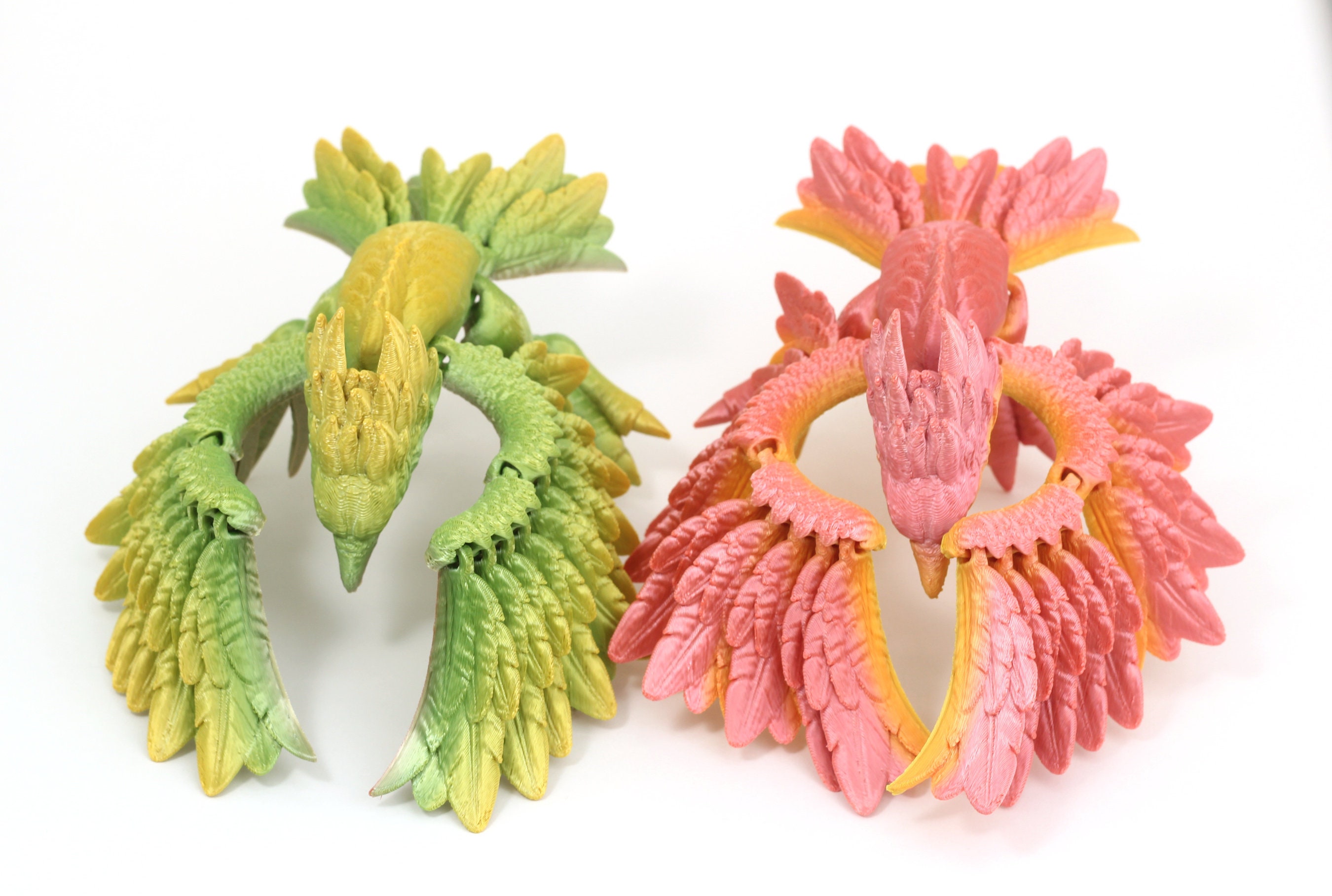 Phoenix Bird , Articulated Phoenix, 3D Printed Phoenix , Flexi Phoenix ...